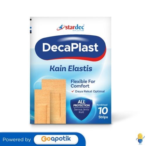 Jual Stardec Decaplast Kain Elastis Pack 10 Strips | Shopee Indonesia