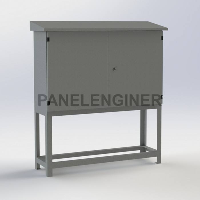 Jual BOX PANEL CUSTOM 100x60x30 topi plat 1,2mm powder coating box ...