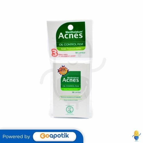 Jual Acnes Oil Control Film Pack 50 Lembar | Shopee Indonesia