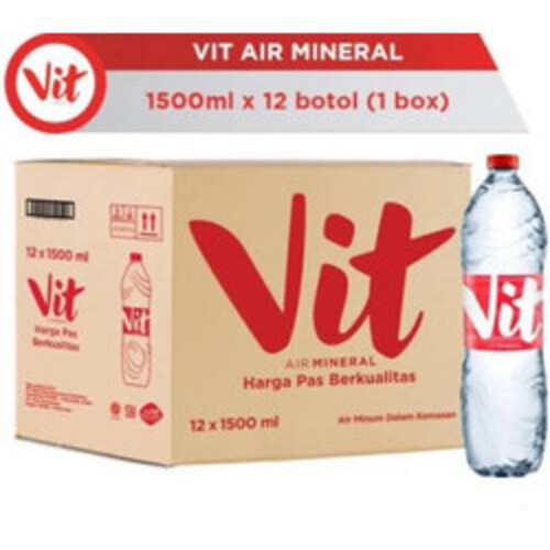 Jual VIT Botol BESAR 1,5 Liter 1 Dus isi 12 | Shopee Indonesia