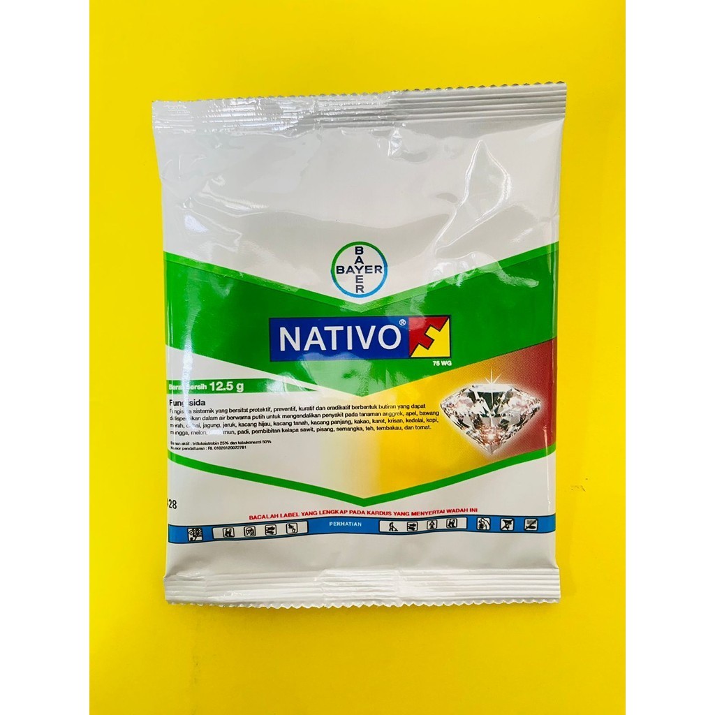 Jual NATIVO 75WG. kemasan 12,5gram Fungisida sistemik pembasmi jamur dr ...