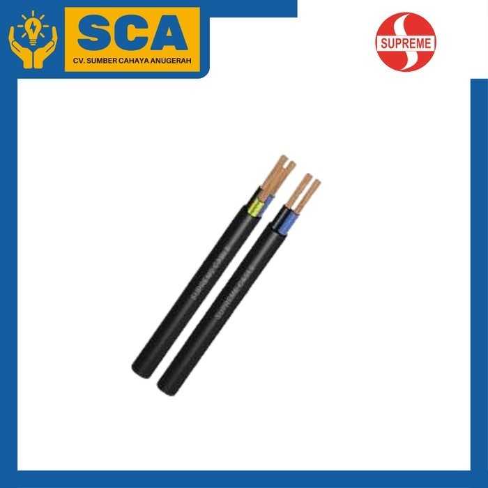 Jual KABEL SERABUT NYMHY SUPREME KABEL NYYHY 2x1.5mm PUTIH HITAM PER METER | Shopee Indonesia