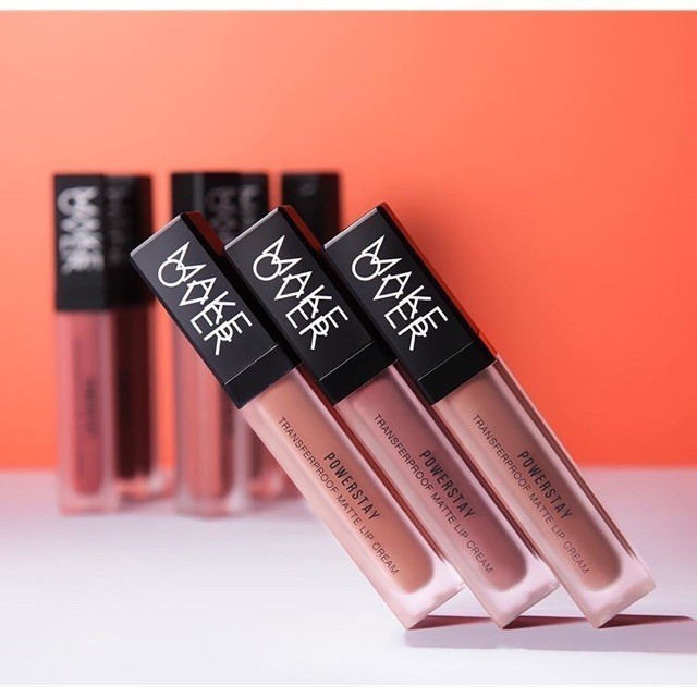 Jual MAKE OVER Powerstay Transferproof Matte Lip Cream | Shopee Indonesia