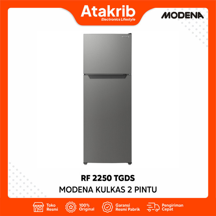 Jual MODENA KULKAS 2 PINTU RF 2250 TGDS 225 Liter | Shopee Indonesia