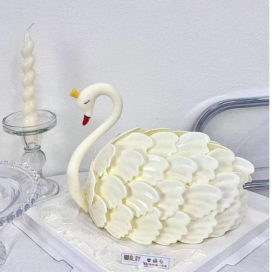 Jual TOPPER BENTUK LEHER SWAN flamingo angsa cake topper estetik ...