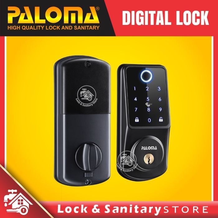 Jual Digital Lock PALOMA DLP 4121 Kunci Elektronik Smart Digital Door ...