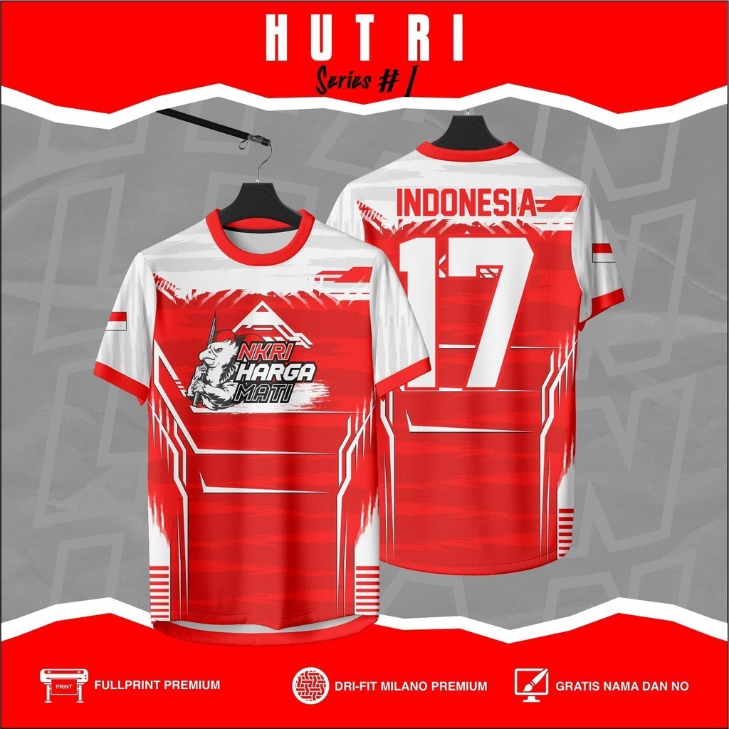 Jual JERSEY INDONESIA SPESIAL KEMERDEKAAN MOD 2 | Shopee Indonesia