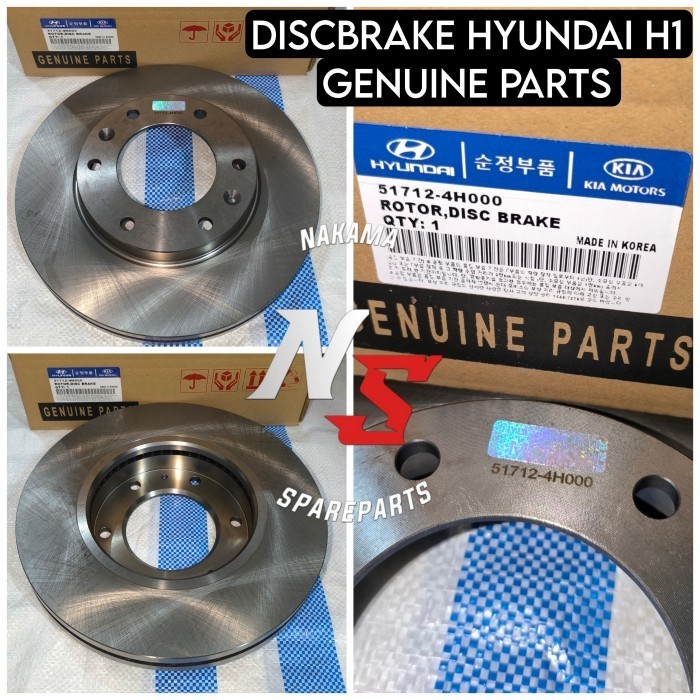 Jual DISC BRAKE PIRINGAN CAKRAM DEPAN HYUNDAI H1 ORIGINAL GENUINE PARTS ...