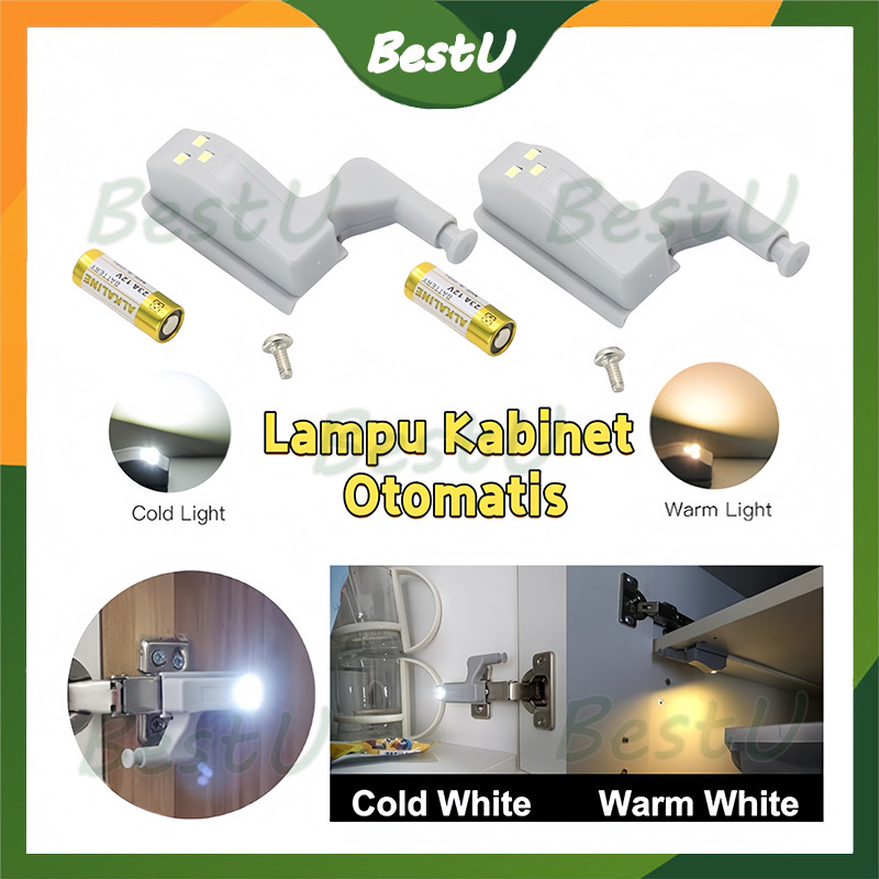 Jual LED Light Lamp Deadlock Gesper/Lampu LED Hinge Kabinet/Lampu LED ...