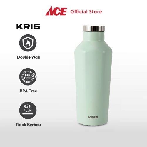 Jual RF54SZ Ace Kris 500 Ml Candy Botol Vacuum Flask - Hijau Sage Botol ...