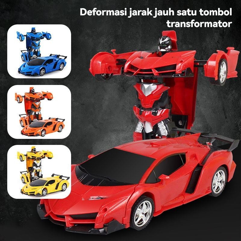 Jual RF54ZX 【READY】CATKing RC Transformers 1: 18 Mobil Robot JADI Robot ...