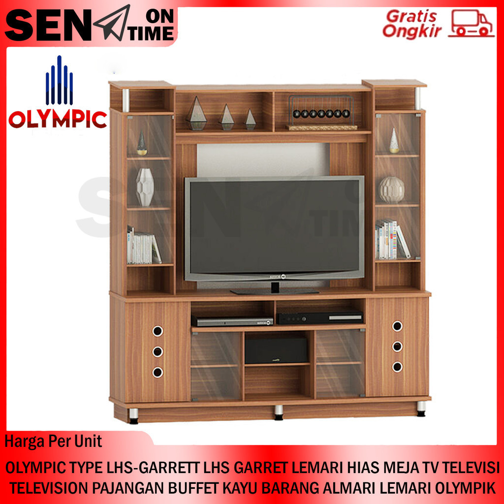 Jual [Kargo] Lemari Hias Olympic LHS-GARRETT LHS Garret Meja TV ...