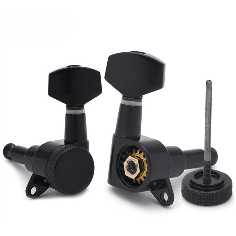 Jual 6Pcs Locked String Left and Right Hand Guitar Tuning Pegs Guitar ...