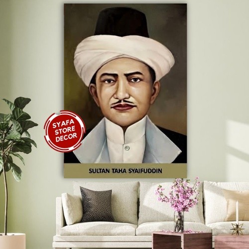 Jual SULTAN TAHA SYAIPUDDIN - Walldecor poster Pahlawan NAsional ...