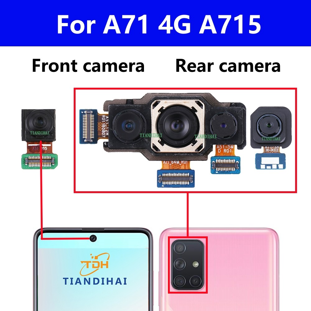 Jual For Samsung Galaxy A71 4G A715 A715F A715F/DS Main Front Selfie ...