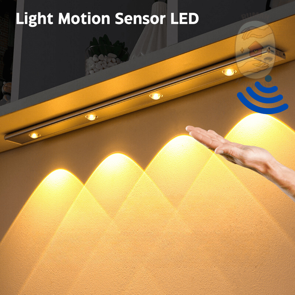 Jual Tricolor Dimming Magnetic Light Motion Sensor Led Lampu Dengan ...