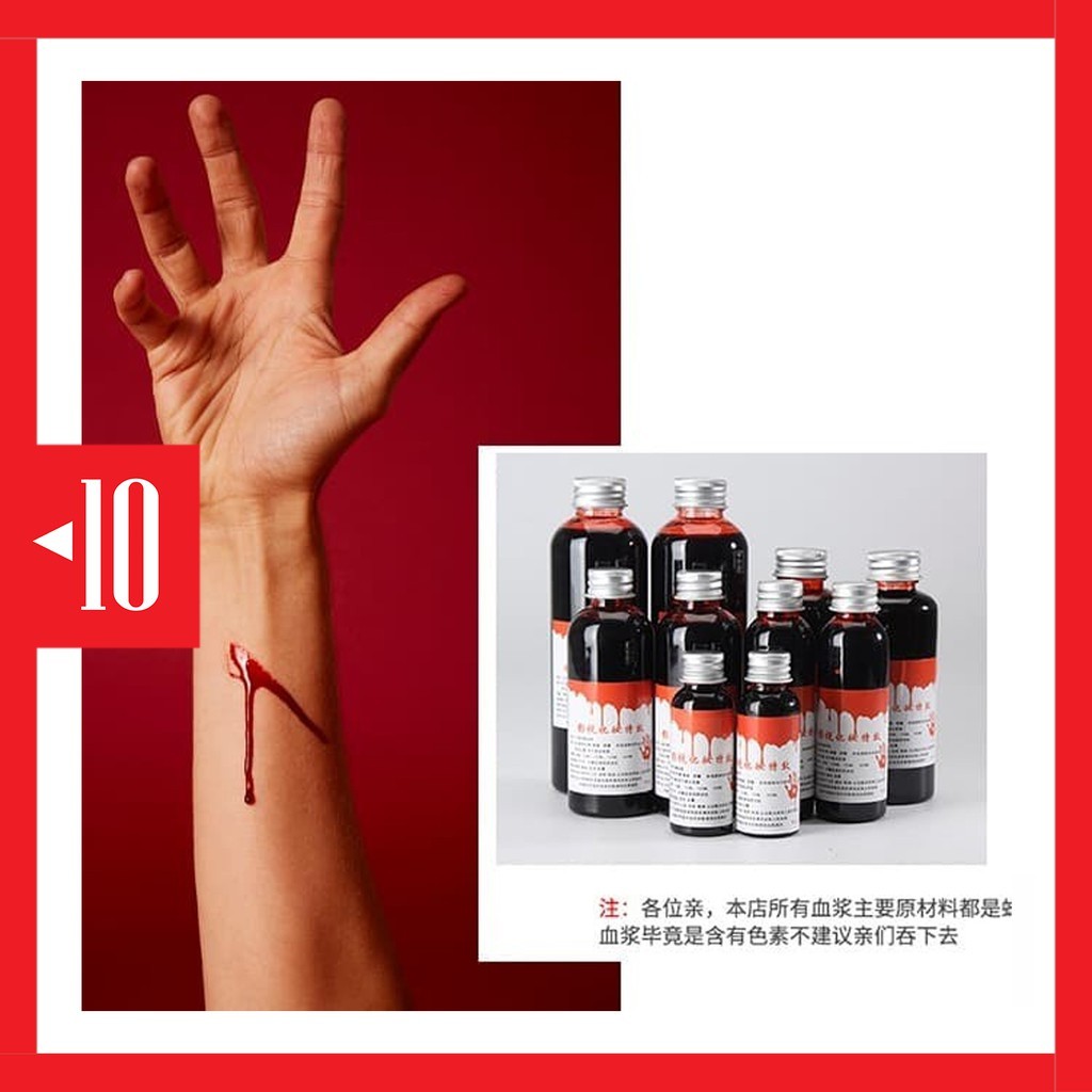 Jual Darah Botol Palsu Untuk Halloween prank | Shopee Indonesia
