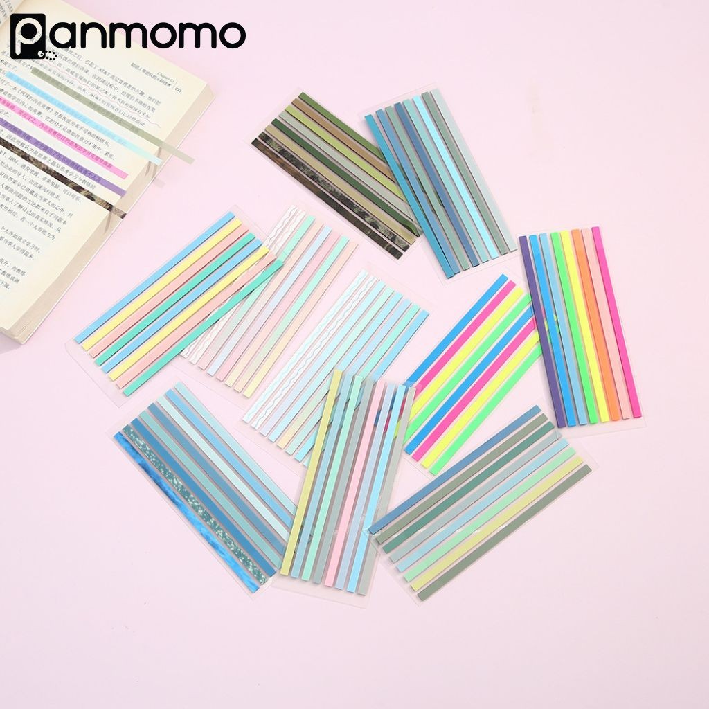Jual Panmomo Sticky Note Transparan PET Strip Panjang | Shopee Indonesia