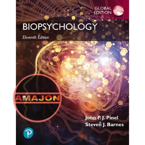 Jual Biopsychology, Global Edition Year: 2021 Edition: 11 Pinel, John ...