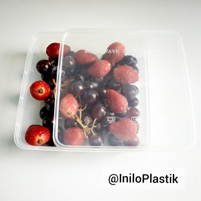Jual 25pcs Thinwal DM 2000ml SQ / Thinwall Kotak Plastik 2000 ml ...