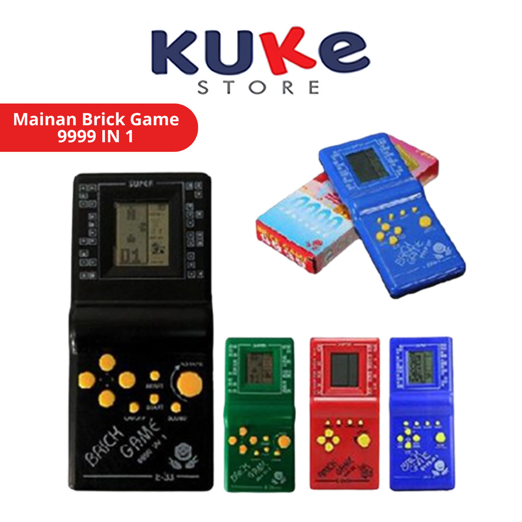 Jual Mainan Brick Game 9999 IN 1 Mainan Anak Murah Meriah Gemboy Gembot ...