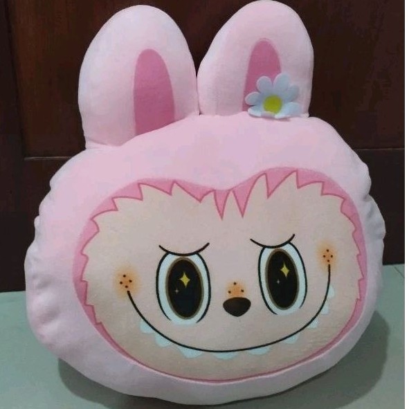 Jual Bantal Labubu The Monster ukuran 40cm bahan bulu lembut halus ...