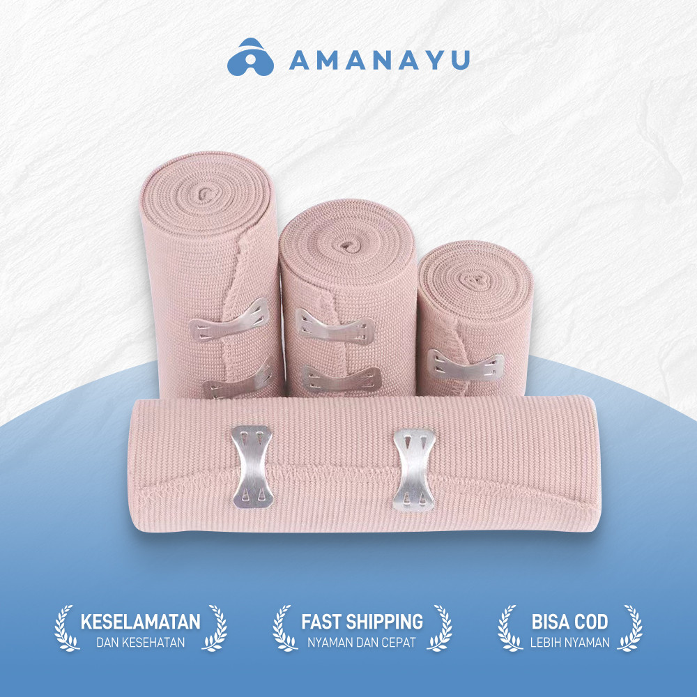 Jual Perban Elastis+perban klip Elastic Bandage 3inch Perban Medis ...