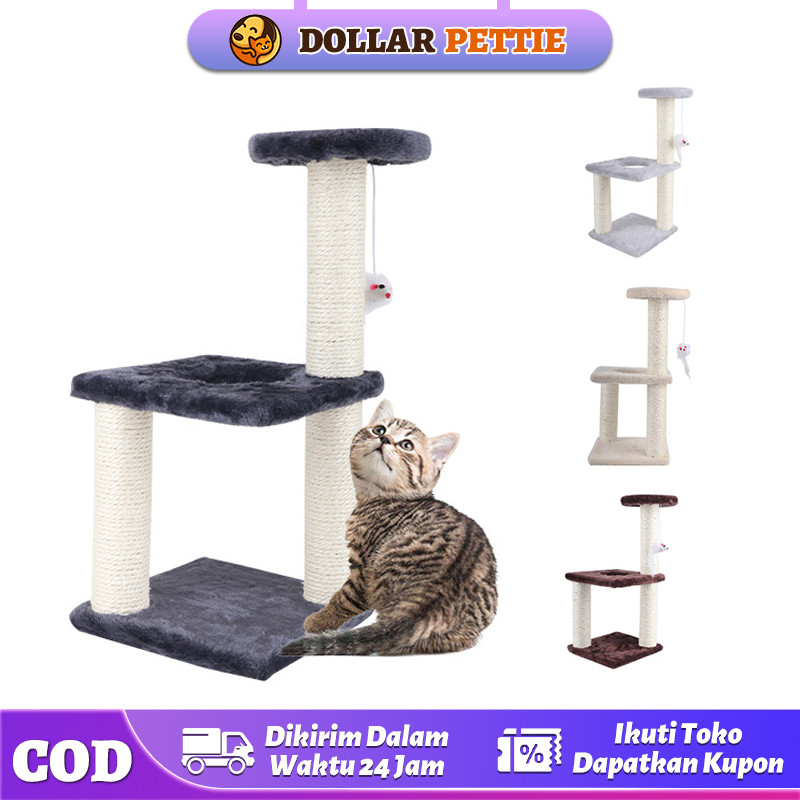 Jual 2 in 1 Cakaran Kucing Cat Scratcher Mainan Garukan Kucing Cat ...