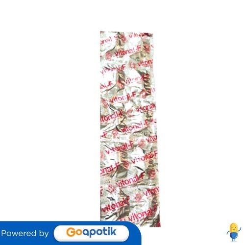 Jual Vitonal Forte Kaplet Strip | Shopee Indonesia