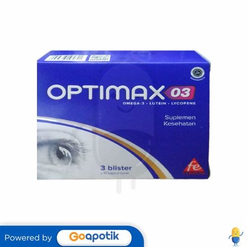 Jual Optimax O3 Box 30 Kapsul / Suplemen Kesehatan Mata | Shopee Indonesia