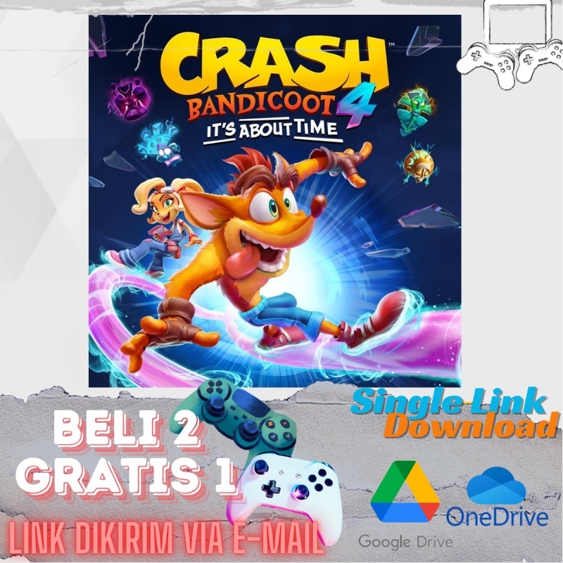 Jual CRASH BANDICOOT 4 ITS ABOUT TIME - GAME PC - GAME LAPTOP - LINK DOWNLOAD | Shopee Indonesia