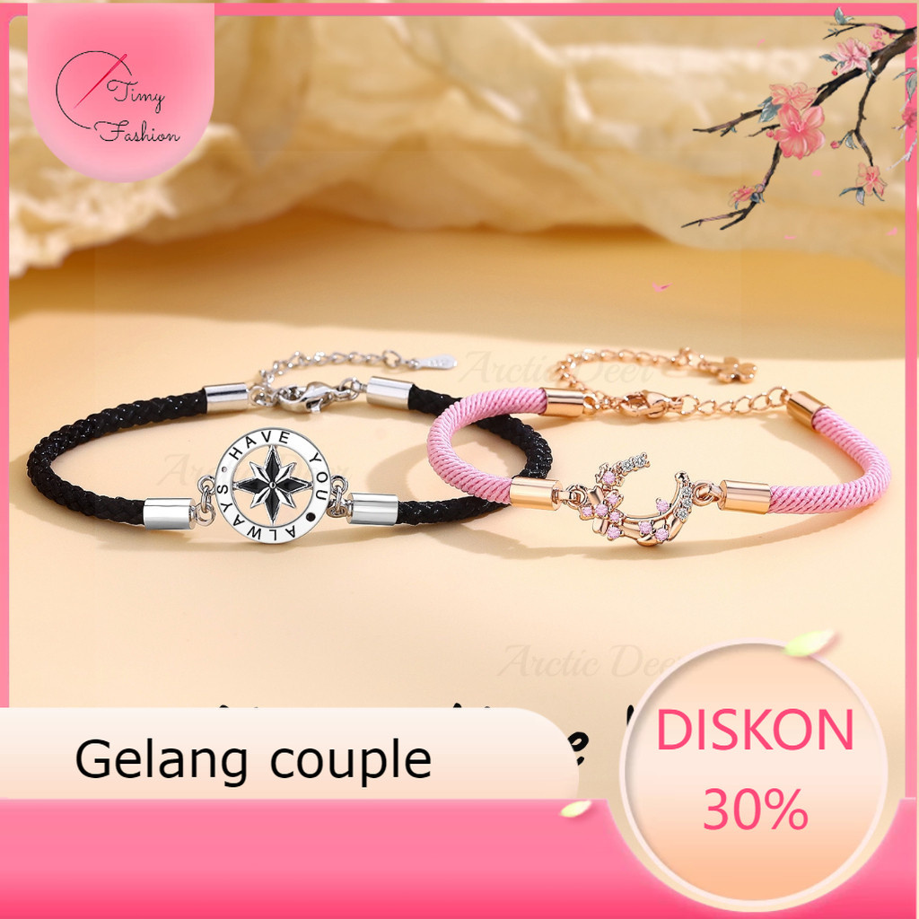 Jual Gelang couple pasangan-always have you gelang couple aesthetic ...