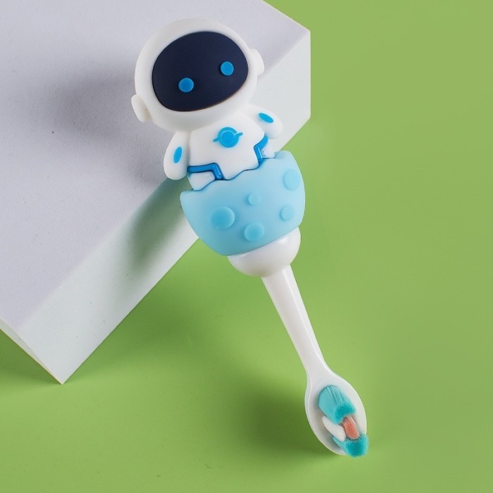 Jual children 3d cartoon soft toothbrush 1-7years food grade material ...