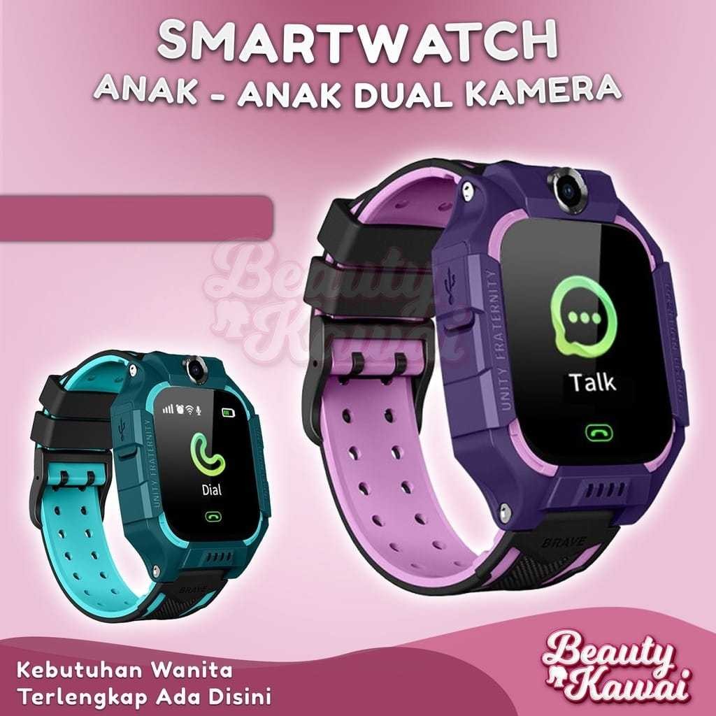 Jual Smartwatch Anak Dual Kamera Jam Digital Pintar Murah Cewek Cowok ...