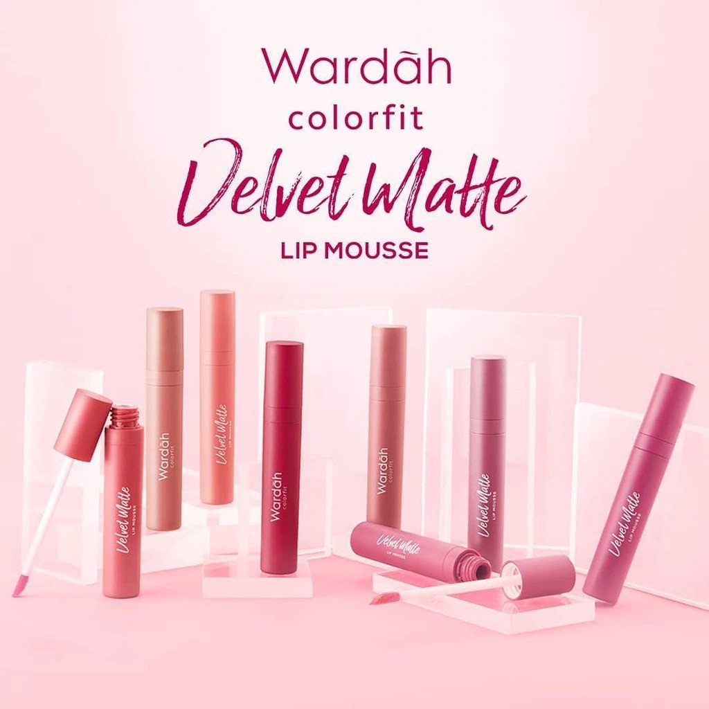 Jual WARDAH Colorfit Velvet Matte Lip Mousse Lip Mousse LipCream Lip ...