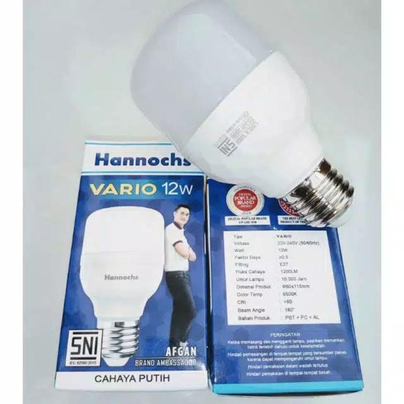 Jual Lampu Led HANNOCHS VARIO 12 Watt Cahaya Putih | Shopee Indonesia