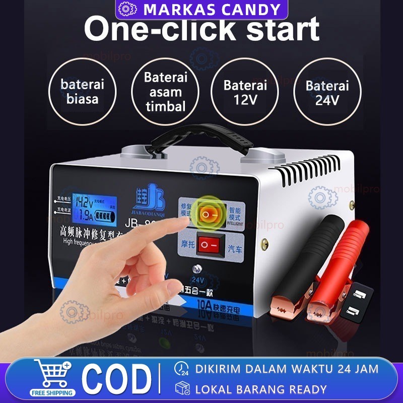 Jual Charger Aki Otomatis Smart Intelligent Auto Repair Mobil Pengisi ...
