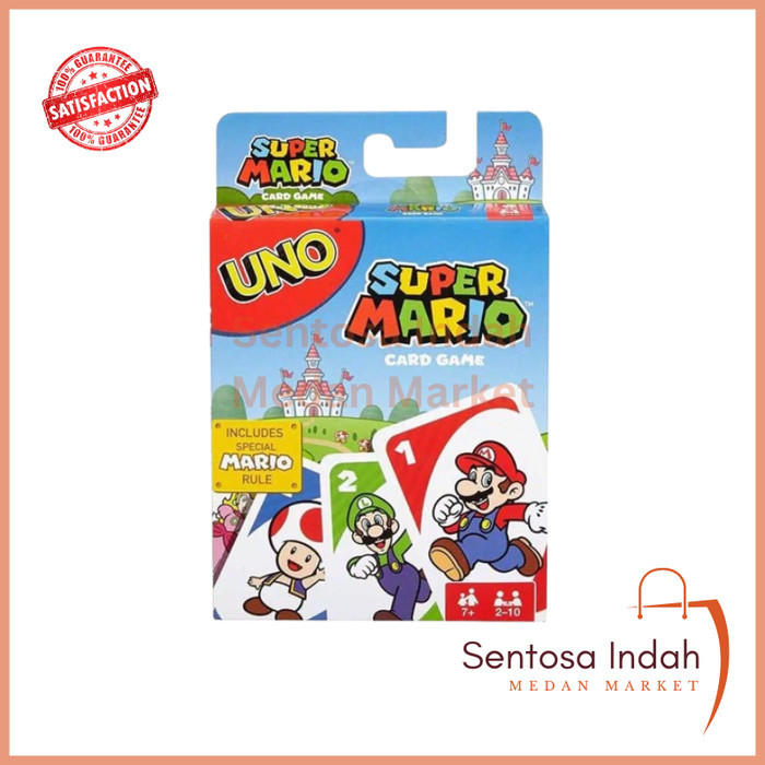 Jual Kartu Uno Karakter Super Mario Permainan Kartu Untuk Keluarga ...