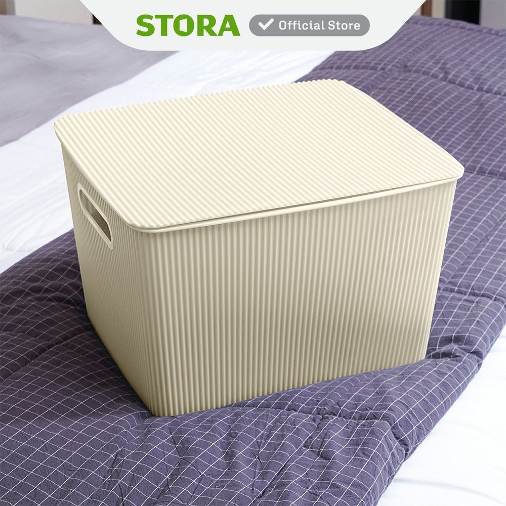 Jual Stora Doric Kotak Penyimpanan Dengan Tutup Kotak Serbaguna Plastik ...