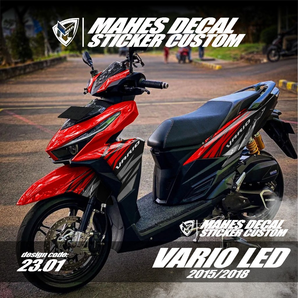 Jual Promo Decal Sticker Vario led 125 150 full body - Dekal Stiker ...