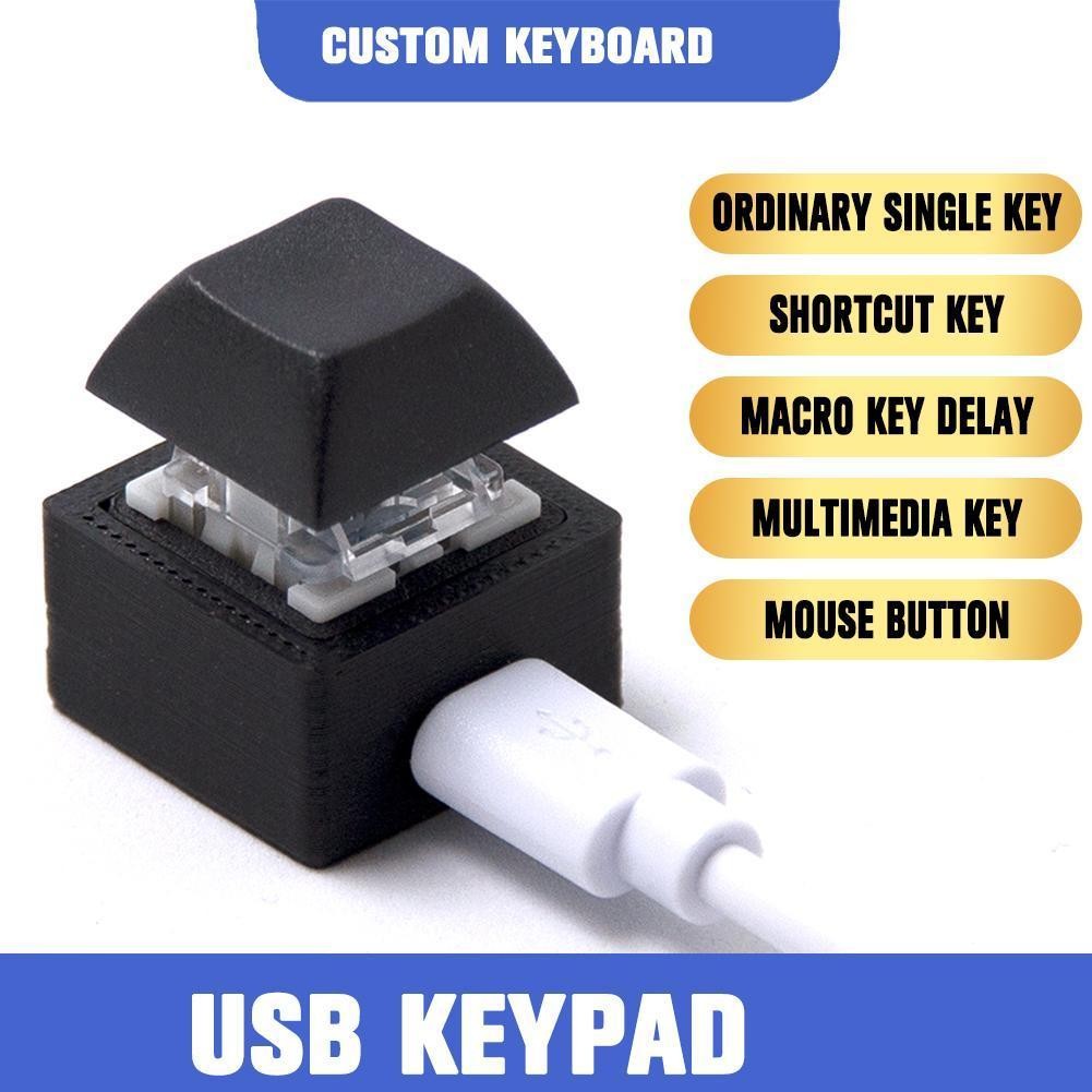 Jual One-key Shortcut Keyboard USB Custom Programmable Macro Me anical Keyboard Hot Key Mouse ...