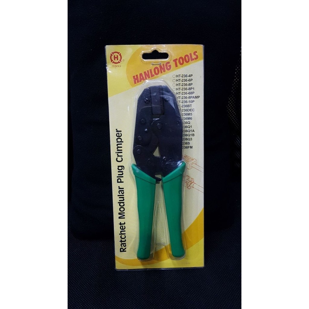 Jual HANLONG Crimping Tool Cat.6 ( Buat pasang Connector Cat.6 AMP ...