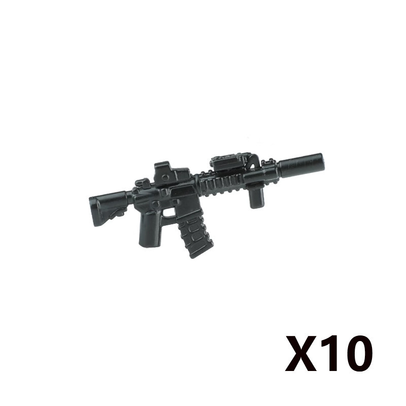 Jual Military Figure Weapons Accessories Building Block Soldier Laser ...