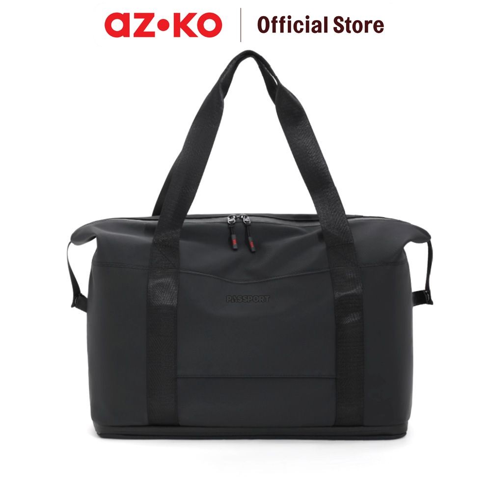 Jual AZKO Passport Ordo Tas Duffle Kulit Duffle Bag Tas Belanja Lipat ...