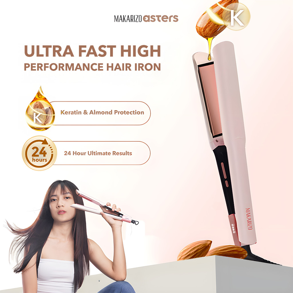 Jual Makarizo Asters Ultra Fast High Performance Hair Iron - Catokan ...