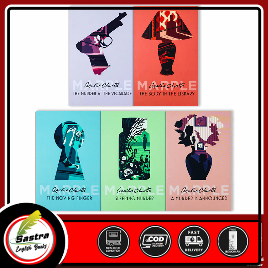 Jual Miss Marple Mysteries (12 book series): The Murder at the Vicarage ...