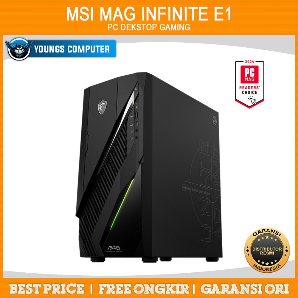 Jual PC DESKTOP GAMING MSI MAG Infinite E1 Intel Core i5 12400F 16GB ...