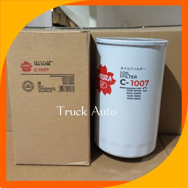 Jual Sakura Filter Oli Mitsubishi Fuso Ganjo 6D16 6D17 PS220 Build Up C ...