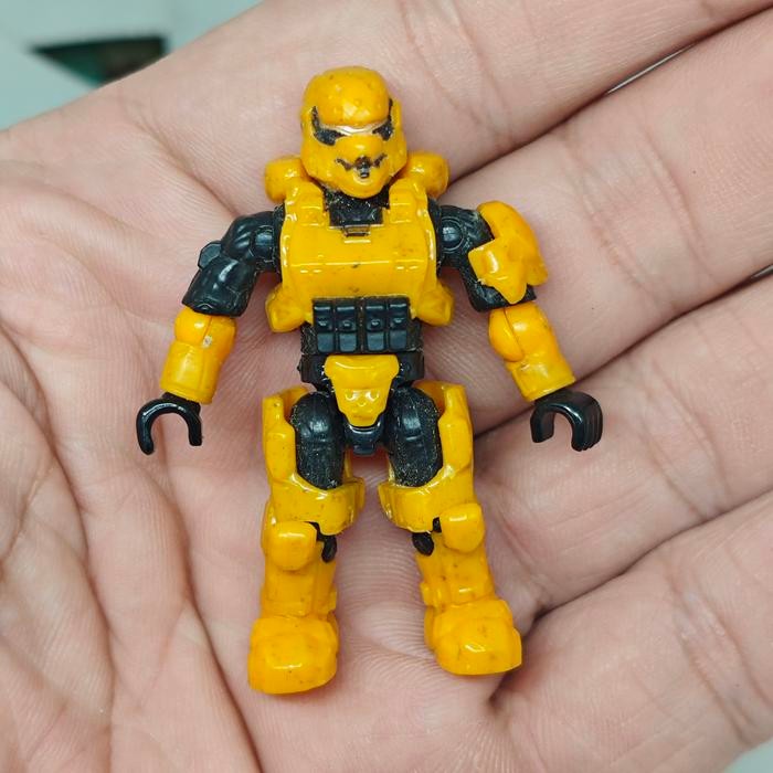 Jual AKO,,, Mini Figure HALO Mega Bloks Yellow Gold UNSC Spartan ...