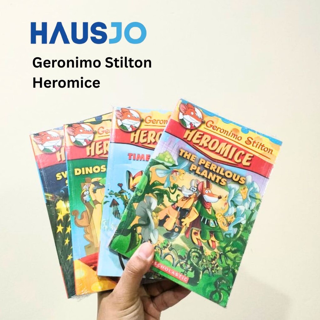 Jual Geronimo Stilton Book Heromice Series | Shopee Indonesia